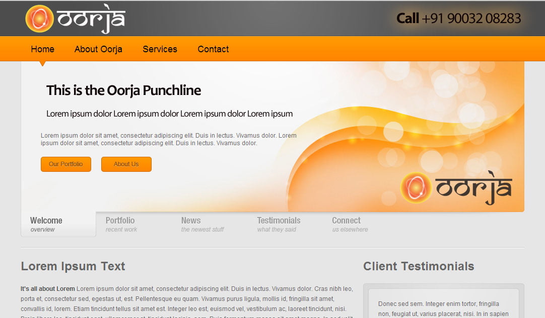 Enhancing Web Identity for Oorja Group – A Successful Partnership with ...