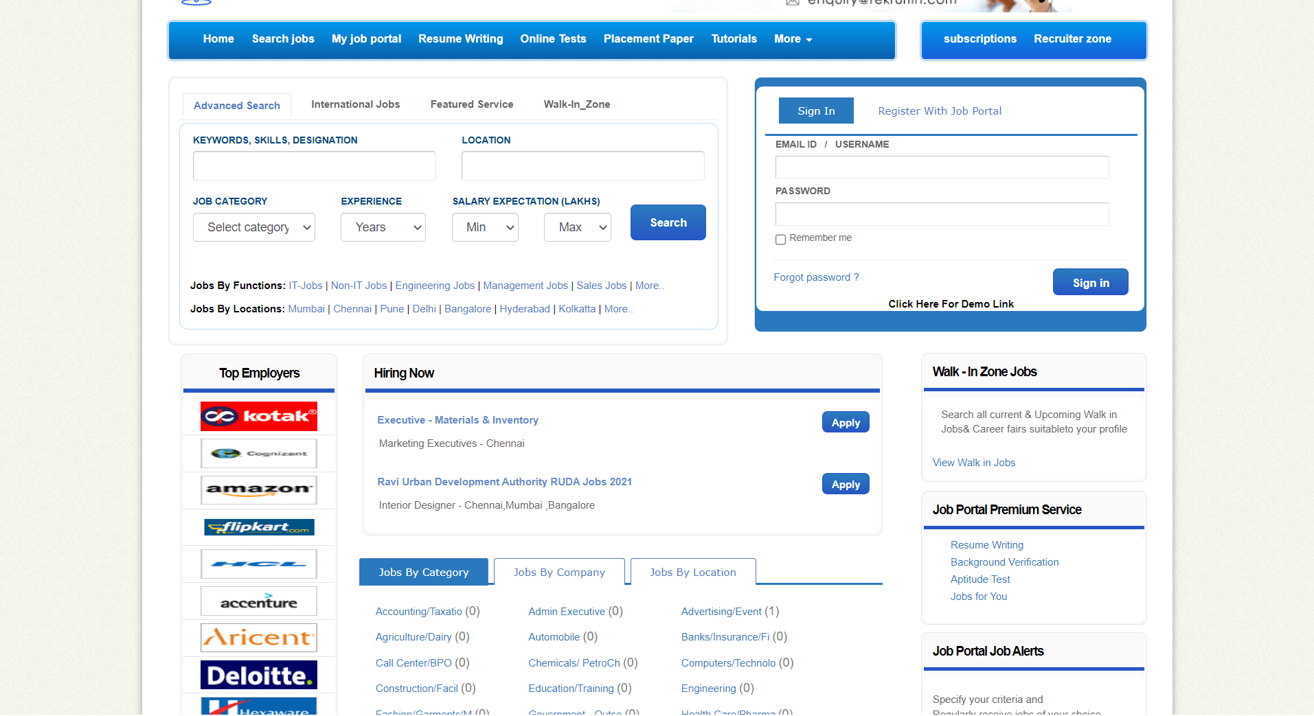 Job Portal Re-engineering for a Recruitment Services Startup – Allied ...