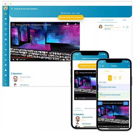 Enhancing Live Streaming Event with WebRTC and interactivity for high ...